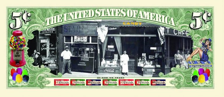 Candy Store Nickel Bill - American Art Classics